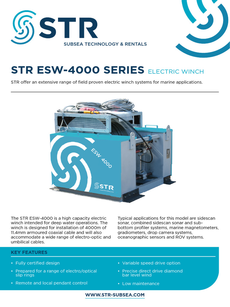 STR ESW 4000 Series Datasheet - V3 - 2023 01 25 132830 - Oocf | PDF ...