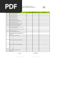 FORM Checklist Panel Listrik | PDF