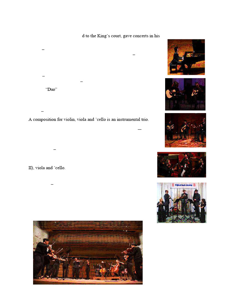 Chamber Music: Types and Styles Explained | PDF