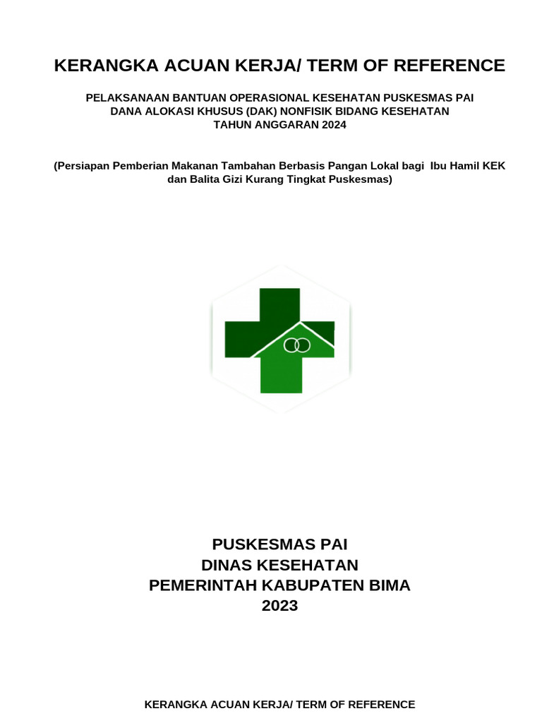 1 PKM Pai - Tor PMT Lokal Bok 2024 | PDF