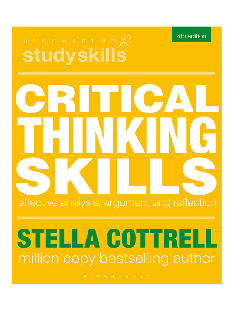 Critical Thinking Skills | PDF | Critical Thinking | Study Skills