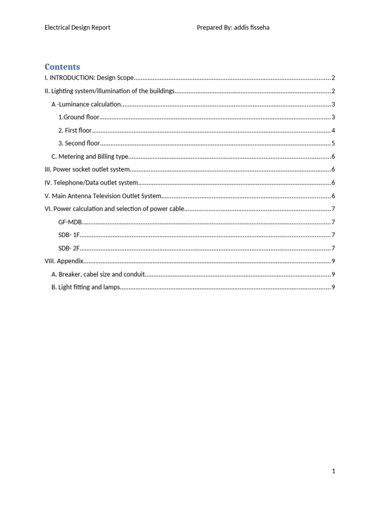 3Final Ato Sewale Seneshaw G+3 Residential building | PDF | Compact Fluorescent Lamp ...