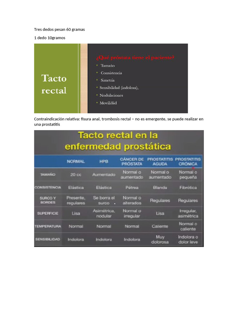 tacto rectal | PDF