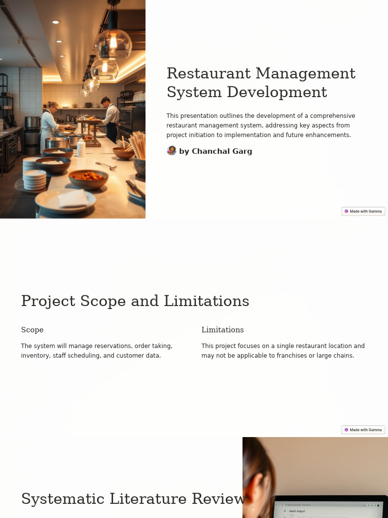 Restaurant Management System Development | PDF | Databases | Database Transaction