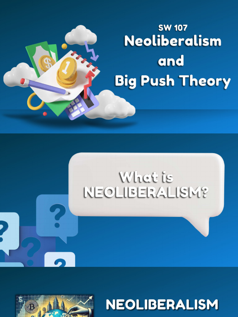 Neoliberalism and Big Push | PDF | Neoliberalism | Economic Inequality