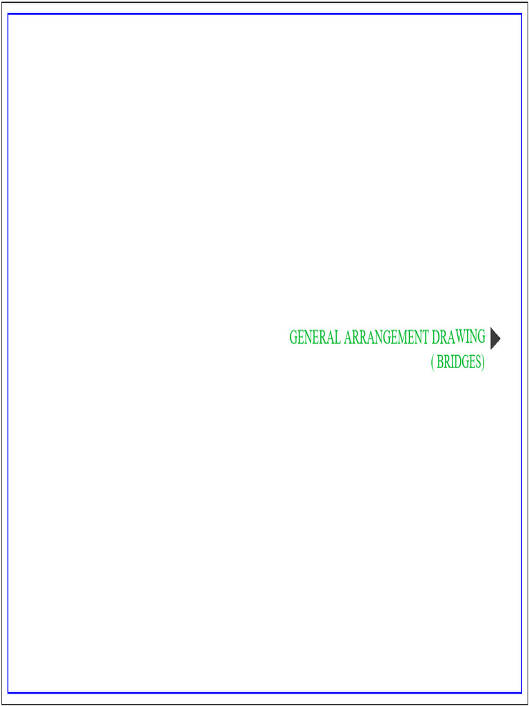 Minor Bridge General Arrangement Drawings | PDF | Streets And Roads | Road
