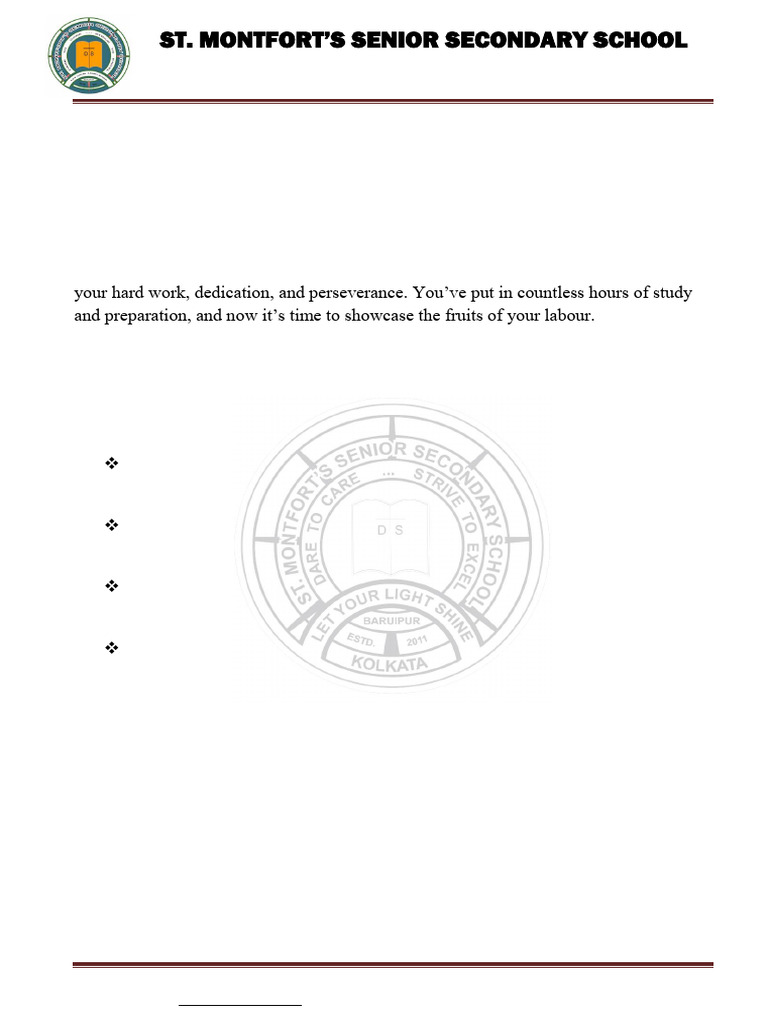 2025-02-10 Notice for STD-X students | PDF