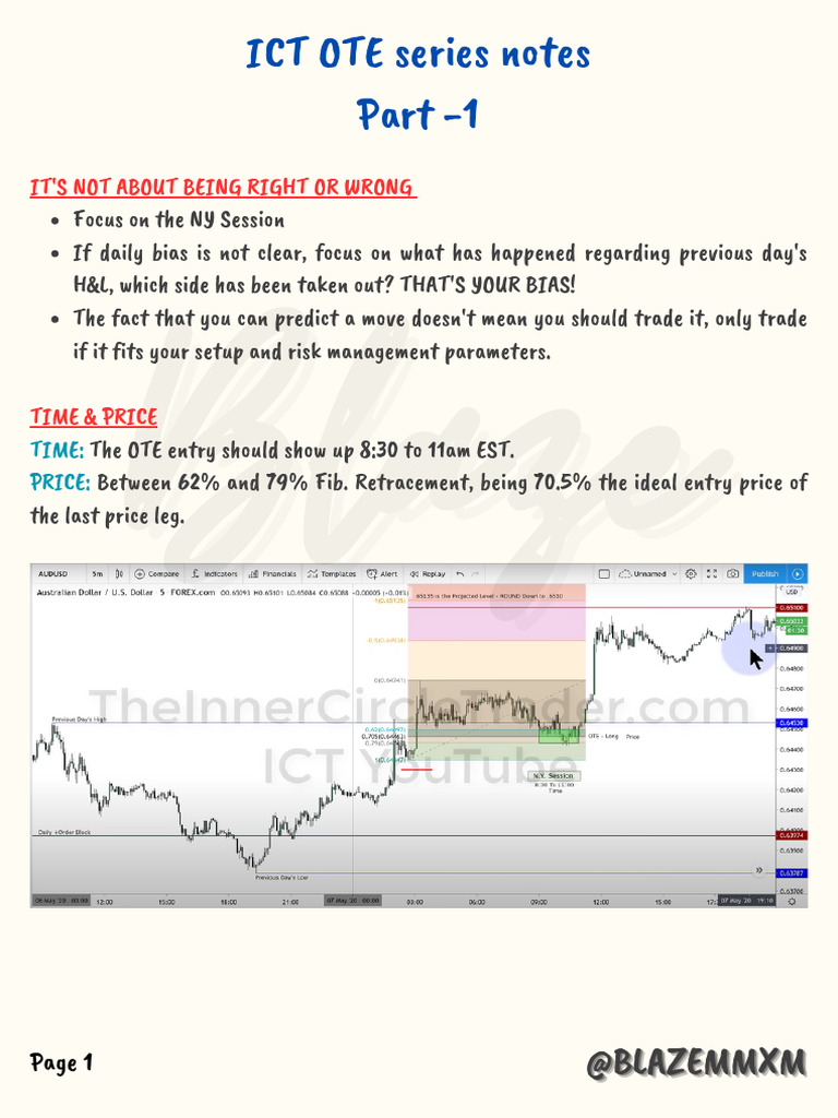 ICT OTE Series Notes Part - 1 & 2 | PDF | Economics | Financial Economics