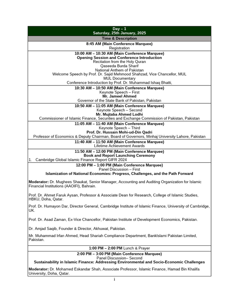 8th_WIEFC_Conference_Book (Tentative) 2.0 | PDF | Islamic Banking And Finance | Entrepreneurship