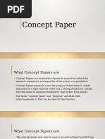 EAPP MELC 9 Lesson 12 Compare and Contrast Various Kinds of Concept Papers | PDF | Theory | Concept