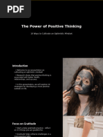 The Power of Positive Thinking | PDF | Optimism | Mindset