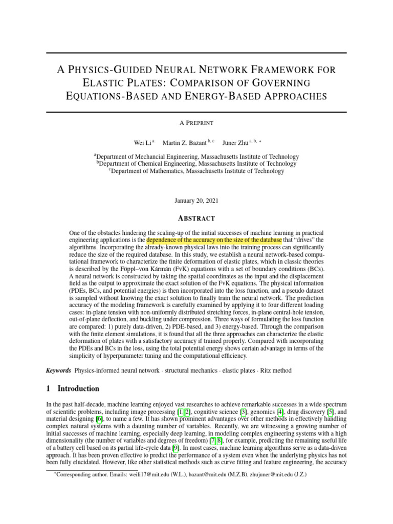 5_PINNs | PDF | Machine Learning | Mechanics