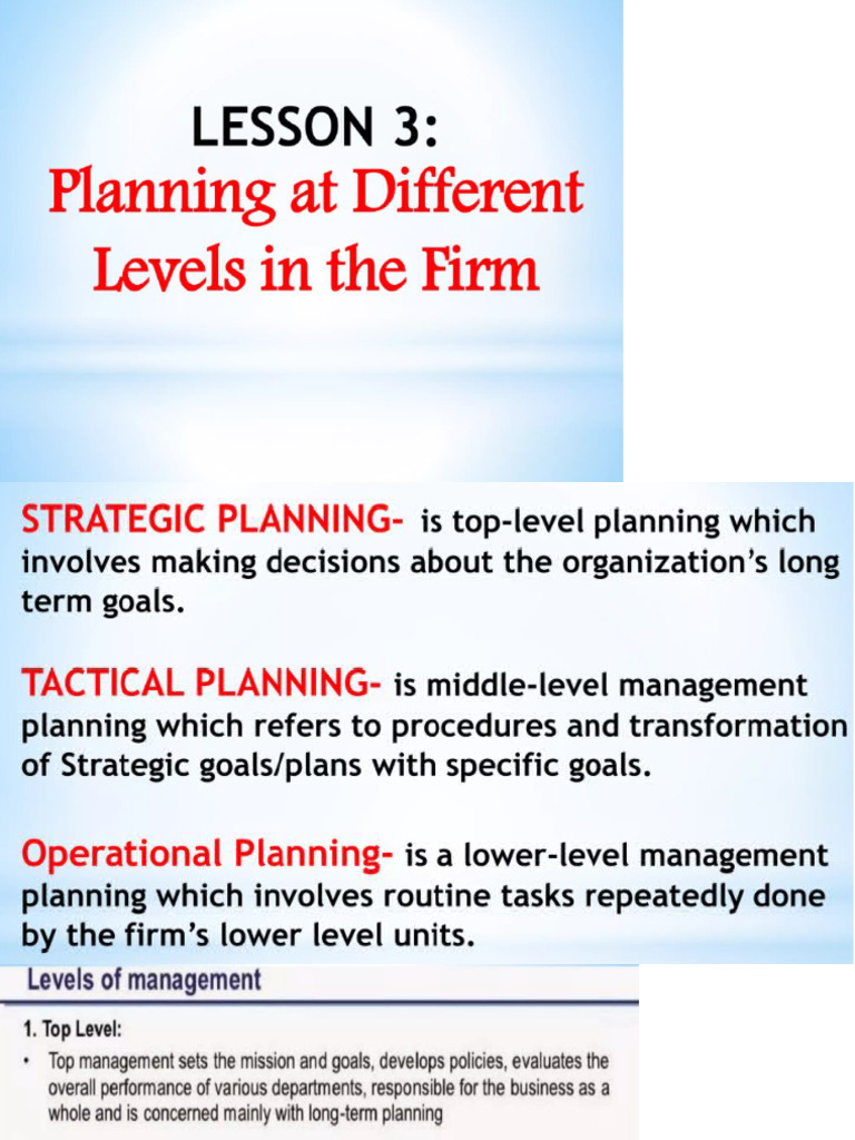 Abm 11 Planning | PDF