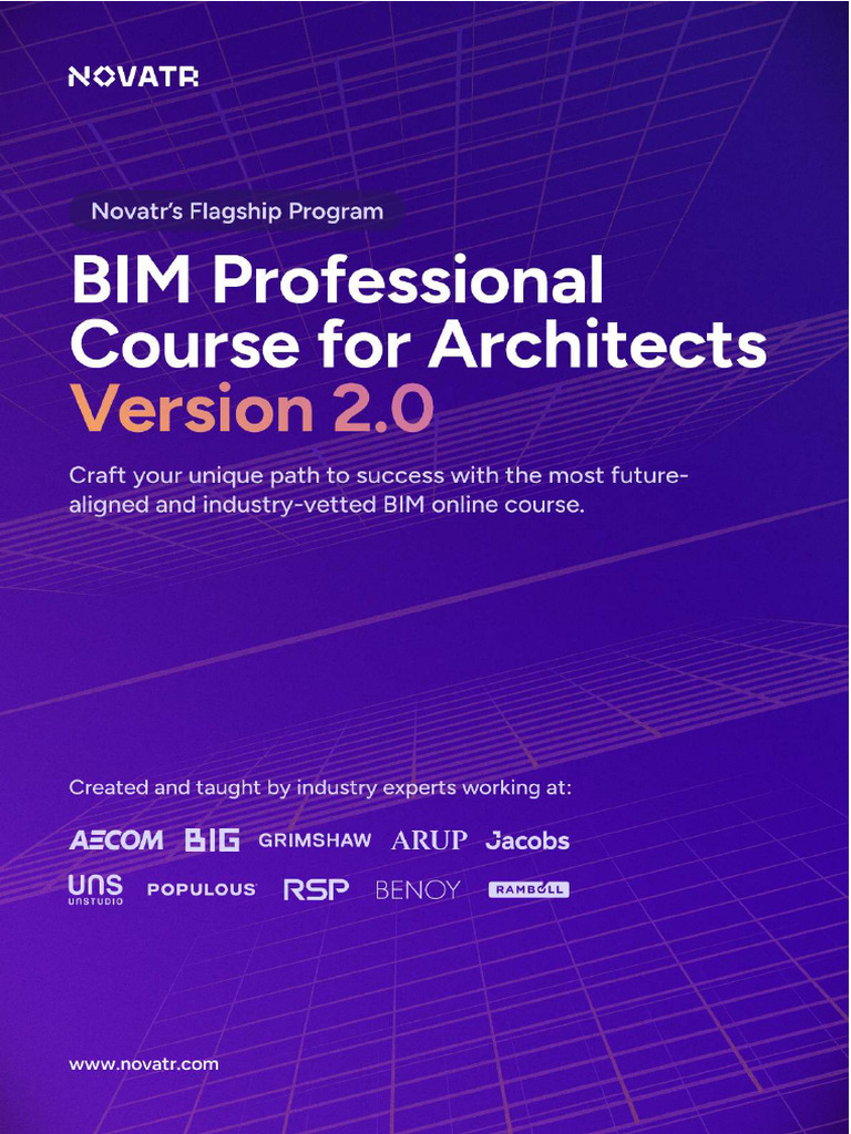 Bim Building Information Modelling Course Structure | PDF