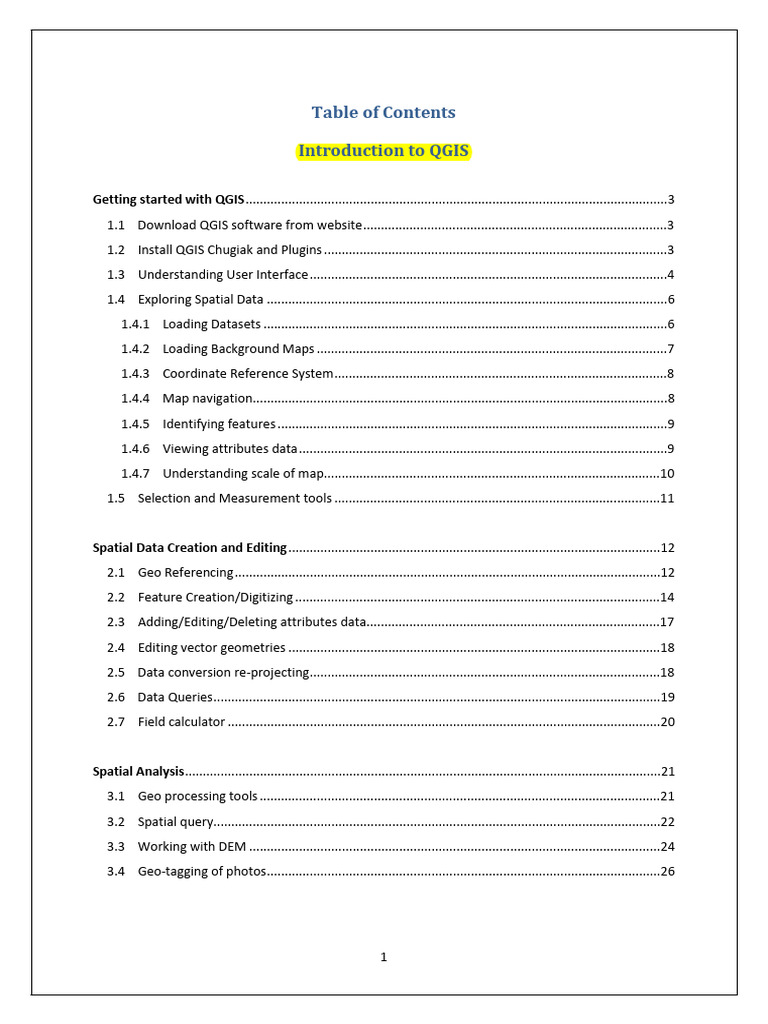 QGIS Manual | PDF | Computing