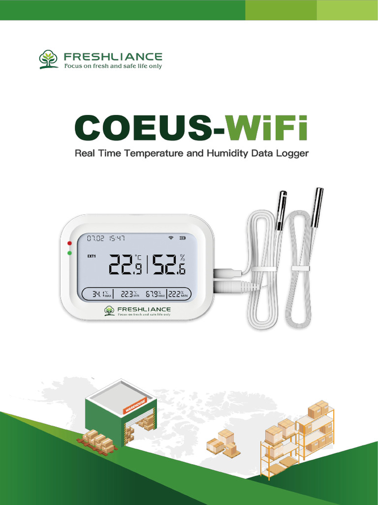 Real-Time Temperature Data Logger | PDF | Wi Fi | Mobile App