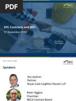NEC and CLC Guidance For Dealing With Retention Payments Under NEC3 and ...