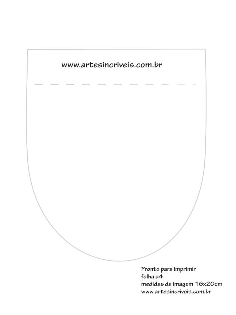Molde Bandeirola Redonda | PDF