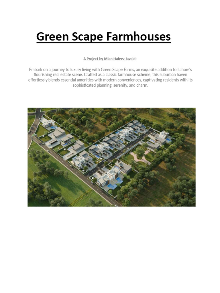 Green Scape | PDF