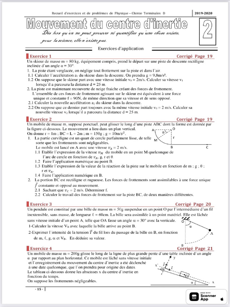 Travaux Dirigés | PDF