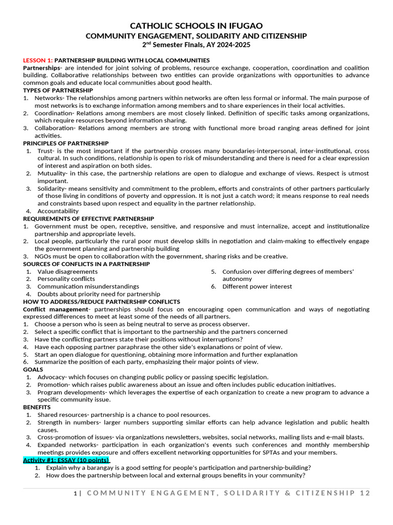 Com en Sol LP Q4 | PDF | Evaluation | Leadership