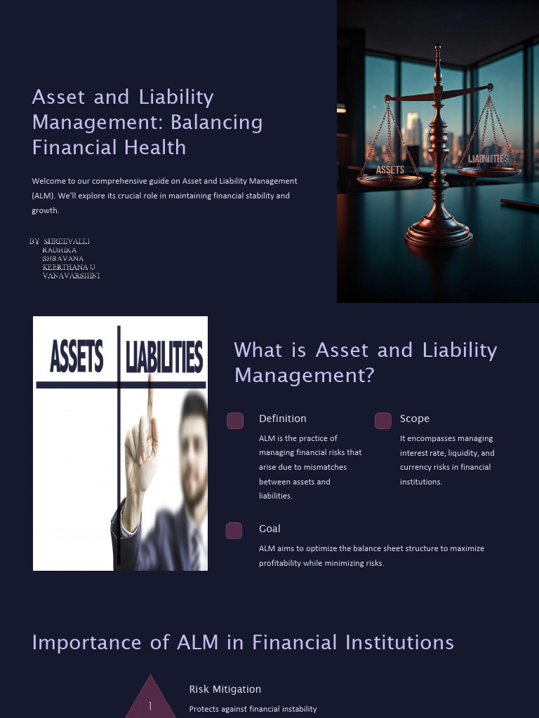 Asset and Liability Management Balancing Financial Health (1) | PDF ...