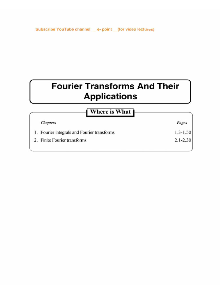 Fourier Transformation Pdf 0946