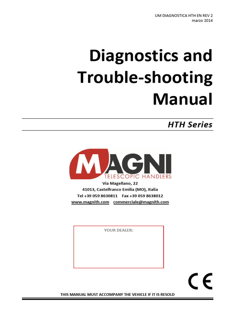 Diagnostics & Trouble-shooting HTH | PDF | Throttle | Engines