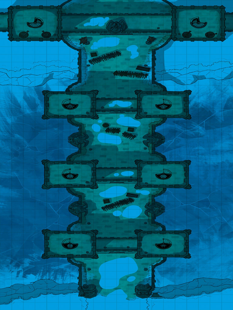 Fortress_Bridge_Winter_River_Night_Level_2_Grid_20x40 | PDF