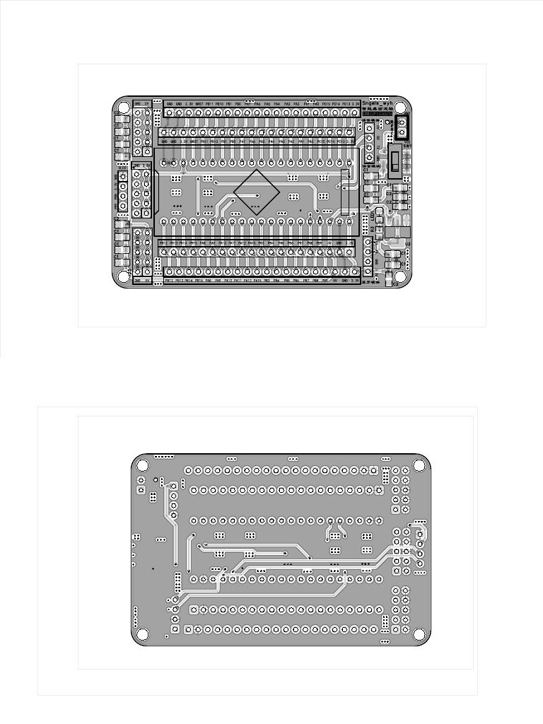 STM32F103C8T6 Pinout and Connections | PDF