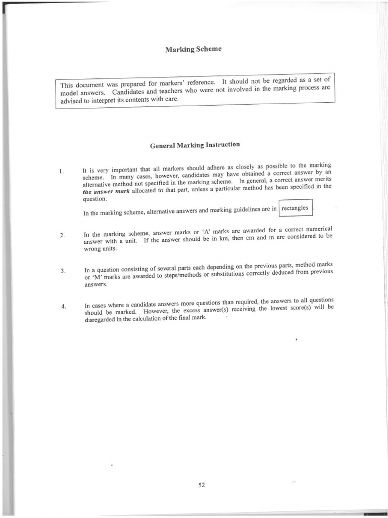 2014 DSE PHY Marking | PDF
