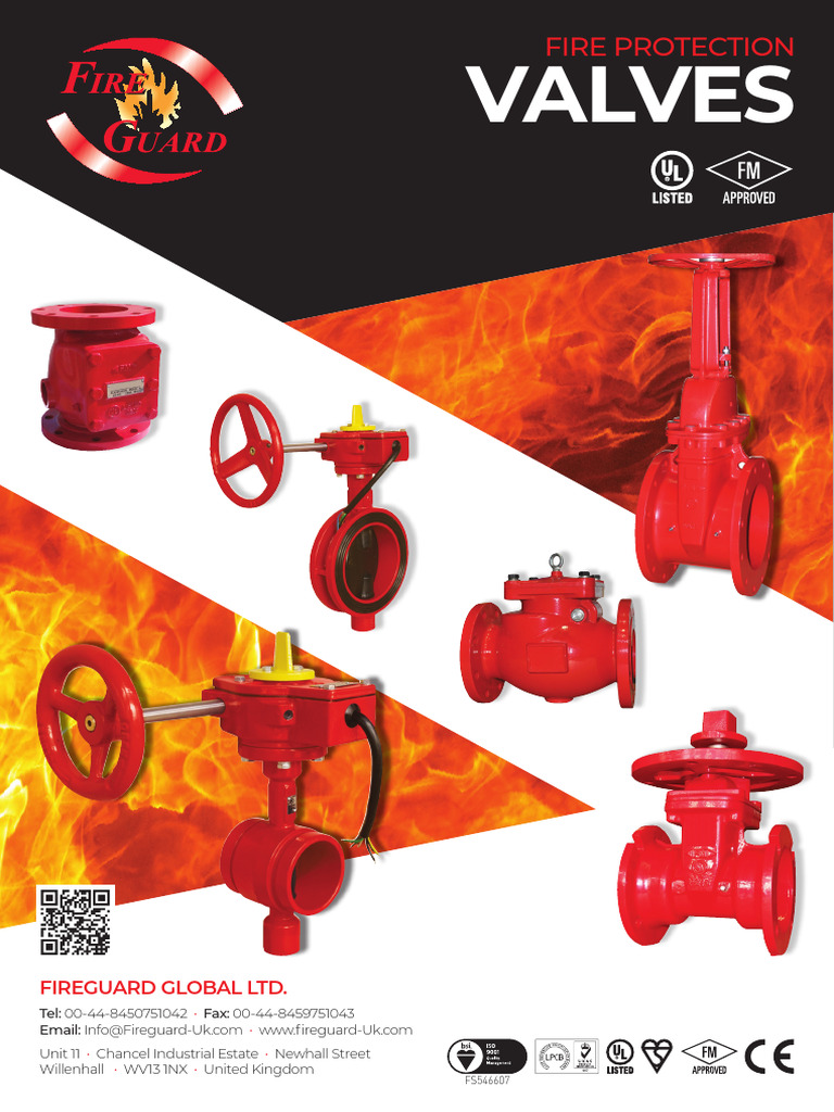 Fire Protection Valves Overview | PDF | Fire Sprinkler System | Valve