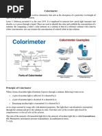 Experiment 7 - Colorimetry of Aqueous Copper II Sulfate Updated 21 Apr ...