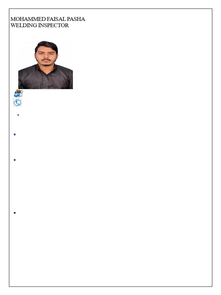 Mohammed Faisal Pasha CV | PDF