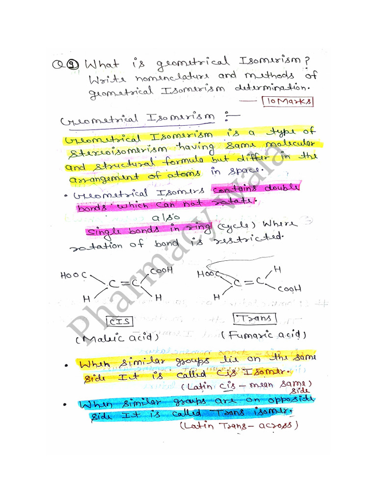 U 2 POC 3 Important Questions B Pharm 4th Sem Shahruddin Khan | PDF | You Tube | Pharmaceutical ...