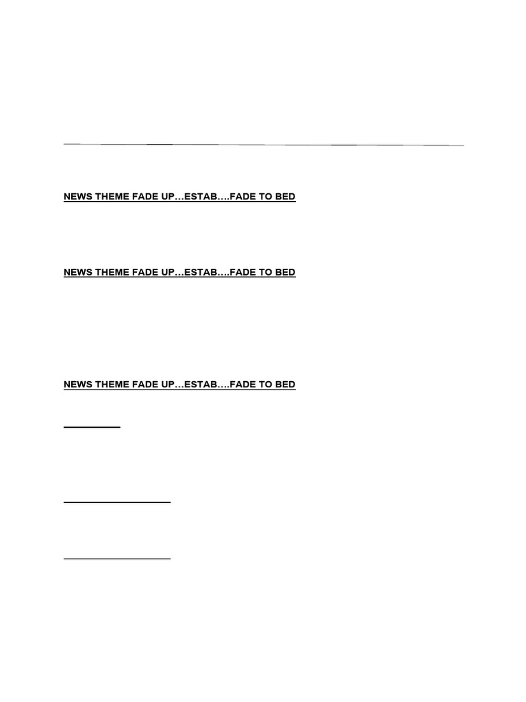 Pinaka Final Script Broadcasting | PDF