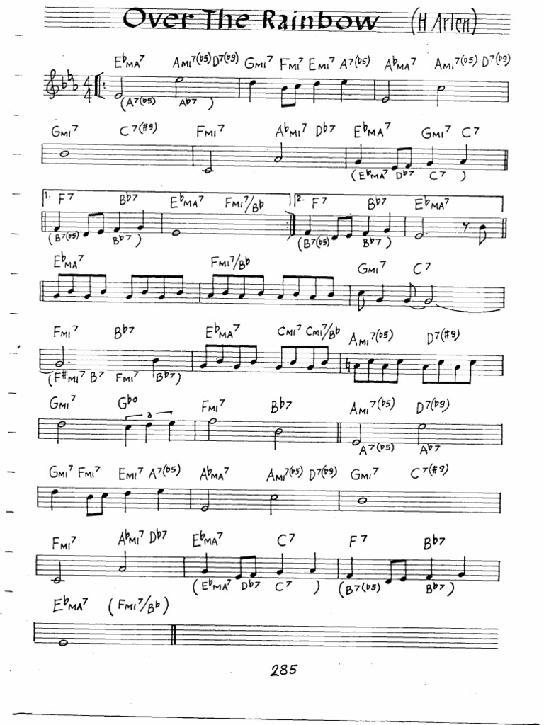 Over The Rainbow | PDF