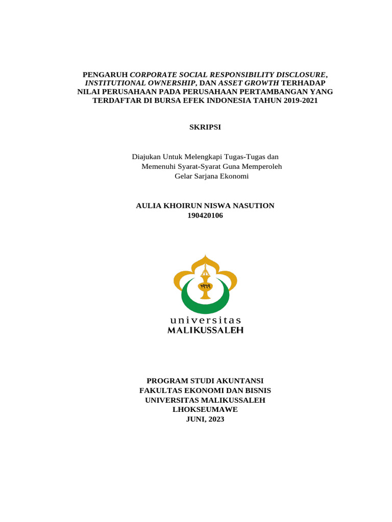 skripsi sebelum revisi | PDF