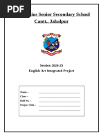 Project Certificate Template for Students | PDF
