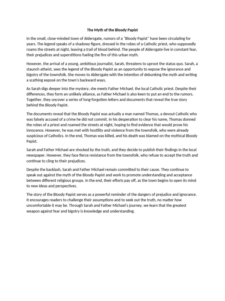 The Myth of The Bloody Papist | PDF | Prejudices