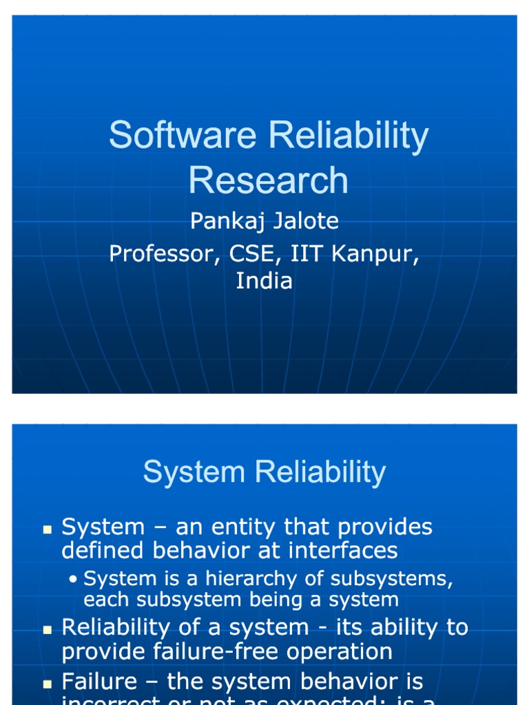 Pankaj Jalote Pankaj Jalote Professor, CSE, IIT Kanpur, Professor, CSE ...