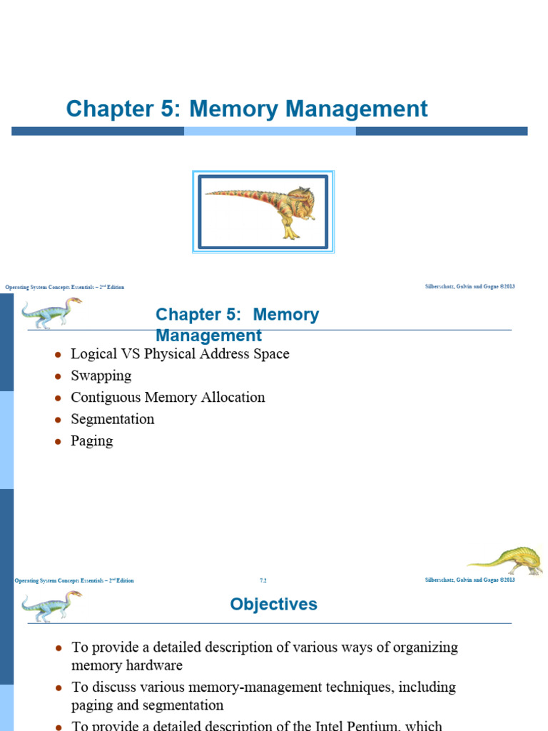 Memory Management in Operating System | PDF | Operating System | Computer Data Storage