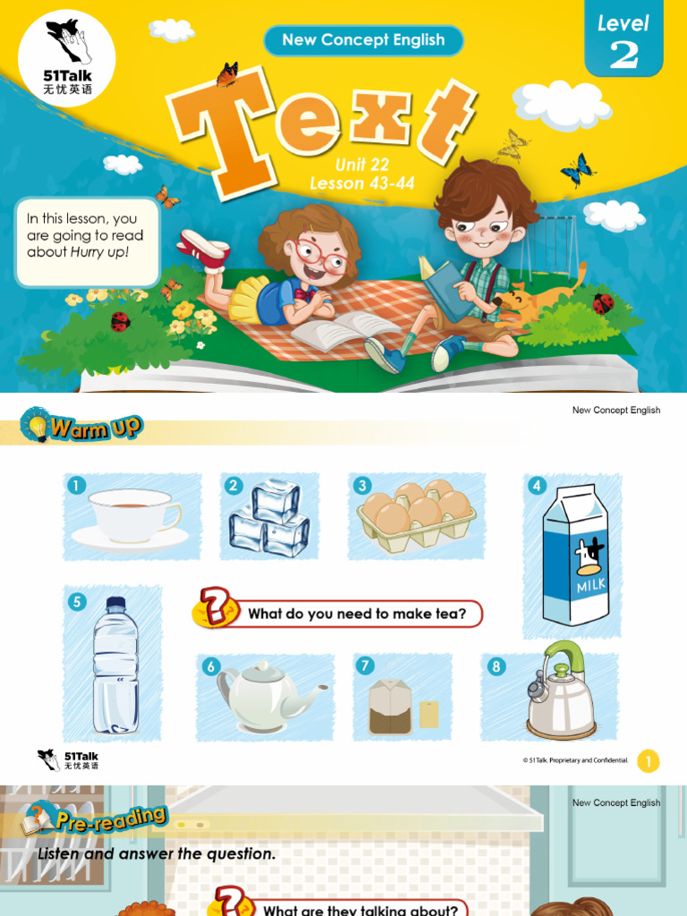 Text Unit 22 Lesson 43 To 44 | PDF