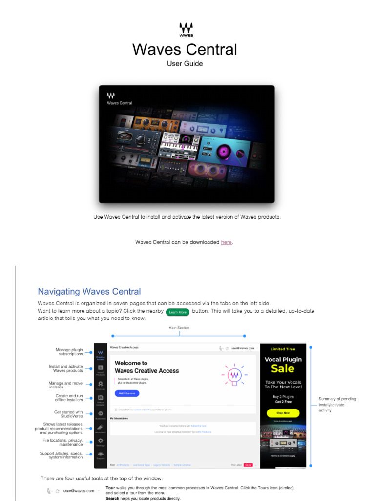 Waves Central | PDF | Subscription Business Model | Online And Offline