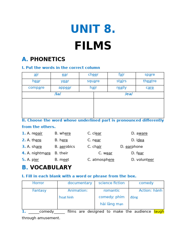 REVIEW U8 FILMS | PDF