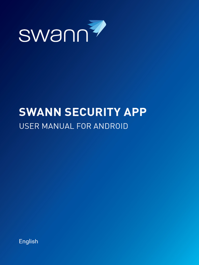 Swann Security Android App Manual - English | PDF | Workweek And Weekend | Qr Code