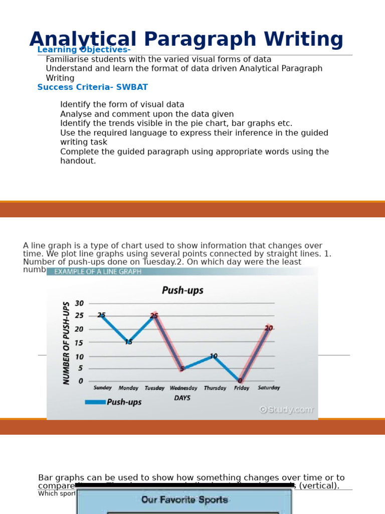 Analytical Paragraph Writing | PDF | Chart | Pie Chart