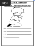 RME Assessment Activities for Grades 4-7 | PDF | Cain And Abel | Business