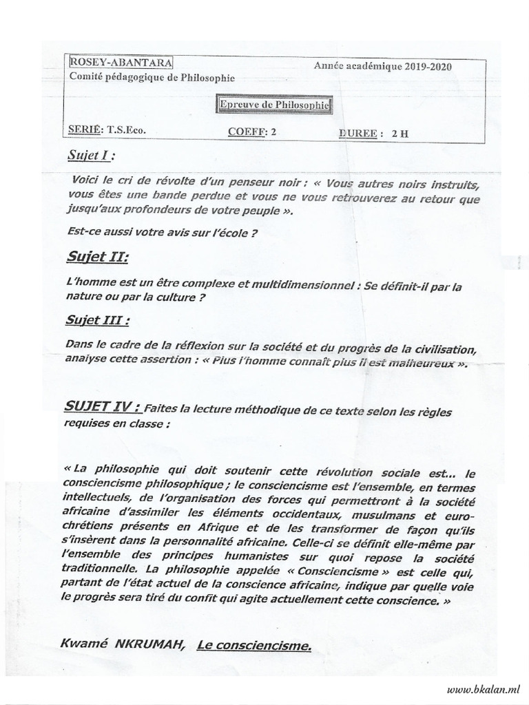 Compo Philosophie Quarter1 2020 ROSEY ABANTARA | PDF