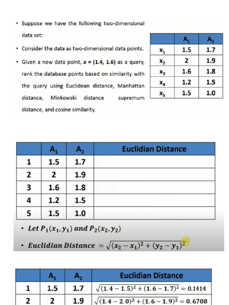 Cosine Similarity | PDF